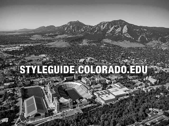Colors | CU Boulder Web Style Guide | University of Colorado Boulder